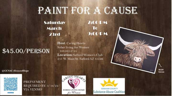 Sober Living for Women to benefit from Paint for a Cause – Safford ...