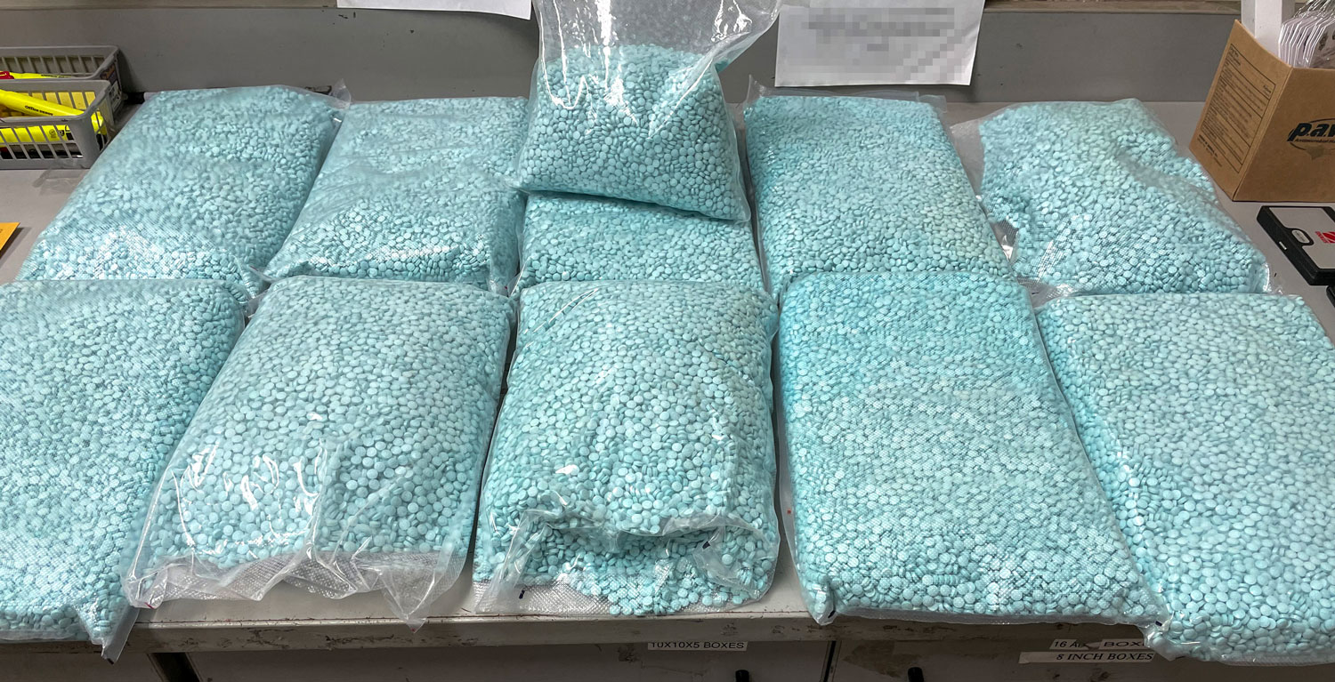 Traffic stop leads to the seizure of more than 51 pounds of fentanyl ...